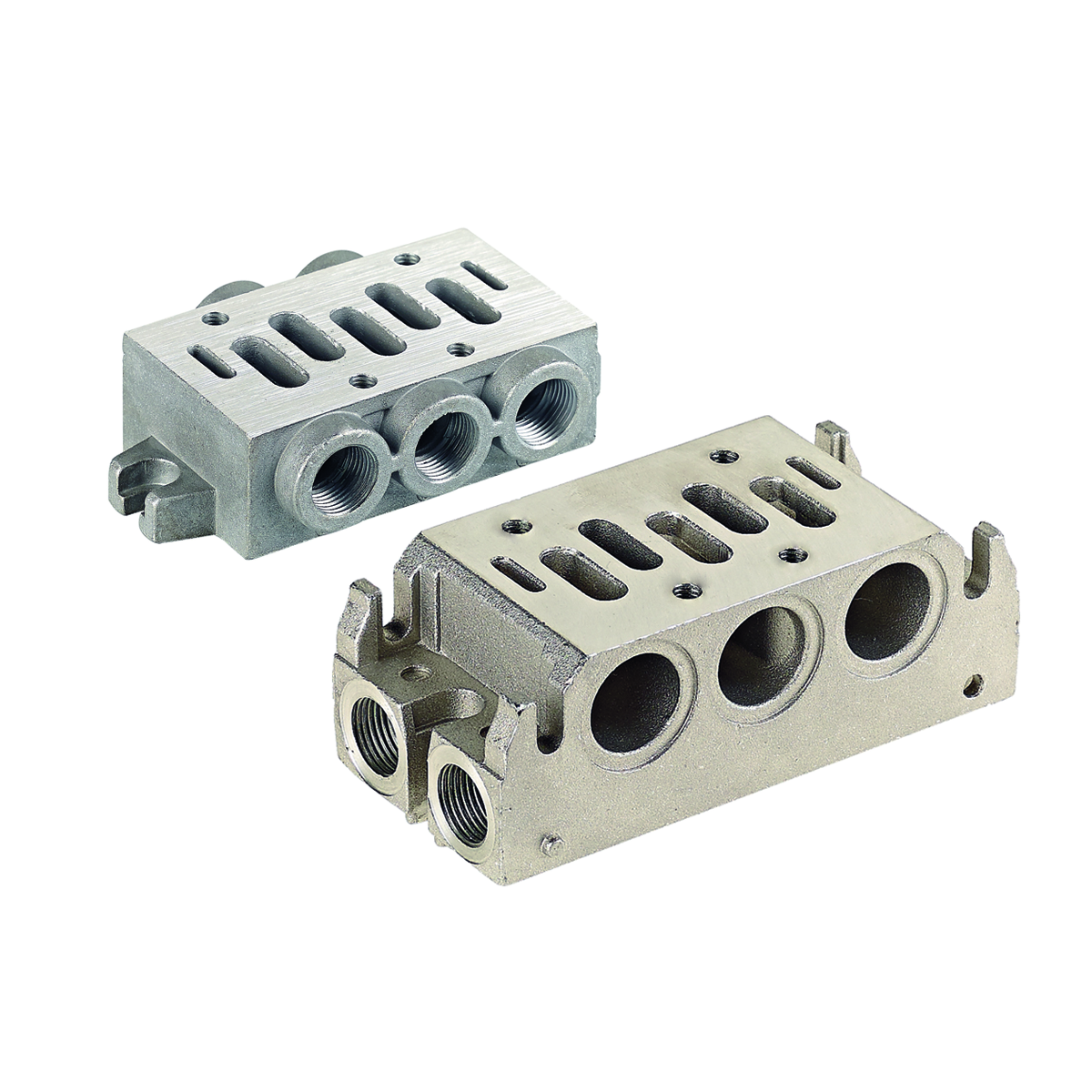 Aluminium Sub Base to suit ISO 2 Valves - Hydraulic Megastore